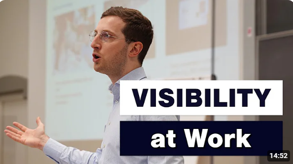 How to get Promoted FAST at your Job - Visibility at Work | Education ...